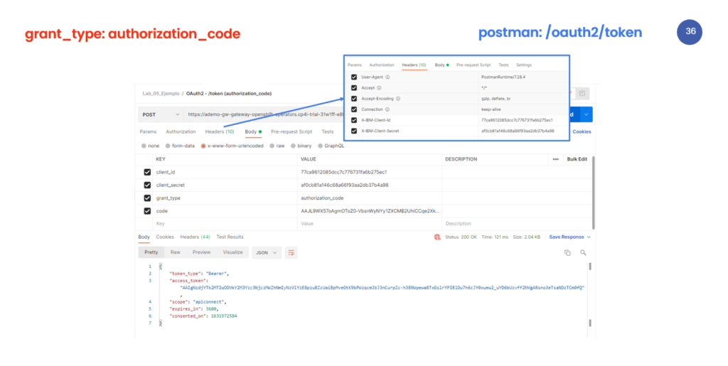 IBM API Connect 10 – OAuth2 – Grant Type – authorization_code ...
